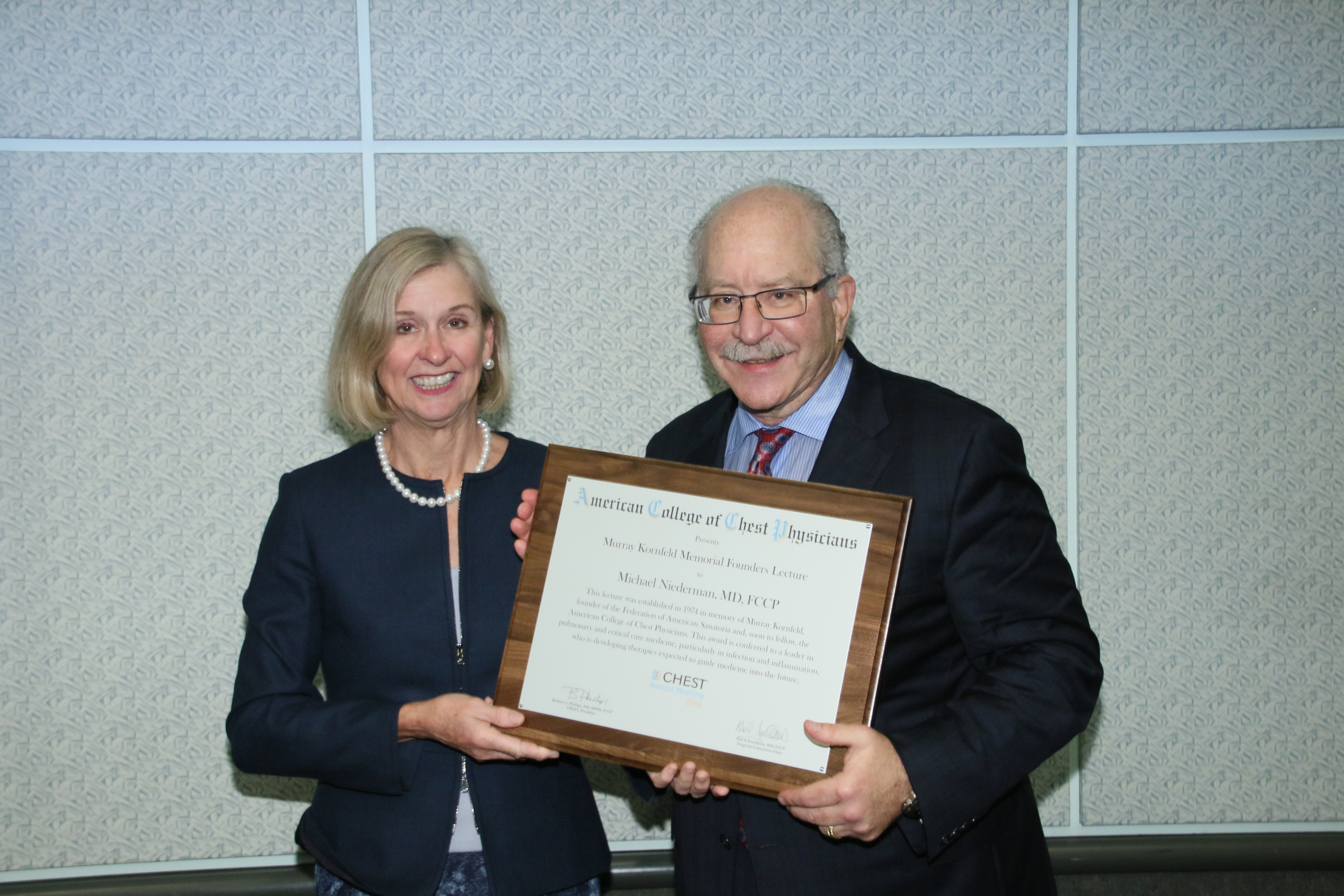 Physician Honored for Lifelong Commitment to Pneumonia Care | Newsroom ...